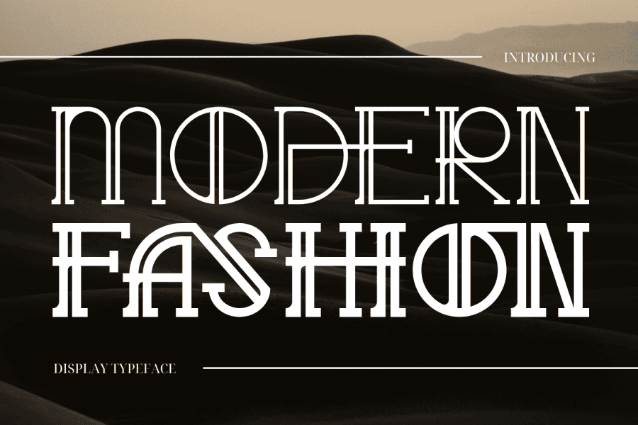 Modern Fashion Demo Font · 1001 Fonts