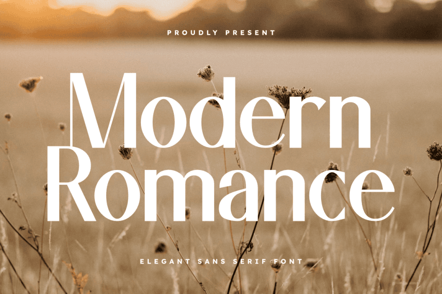 Modern Romance Font · 1001 Fonts