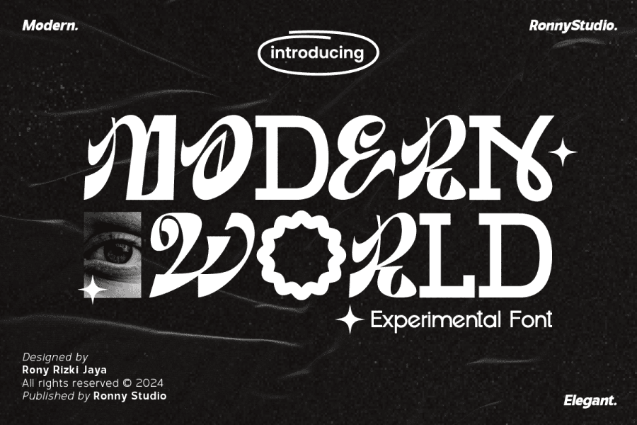 Modern World DEMO Font · 1001 Fonts