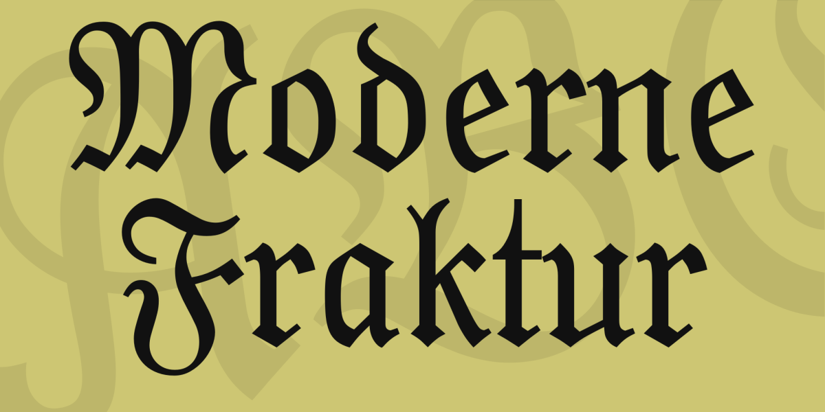 Fonte Fraktur