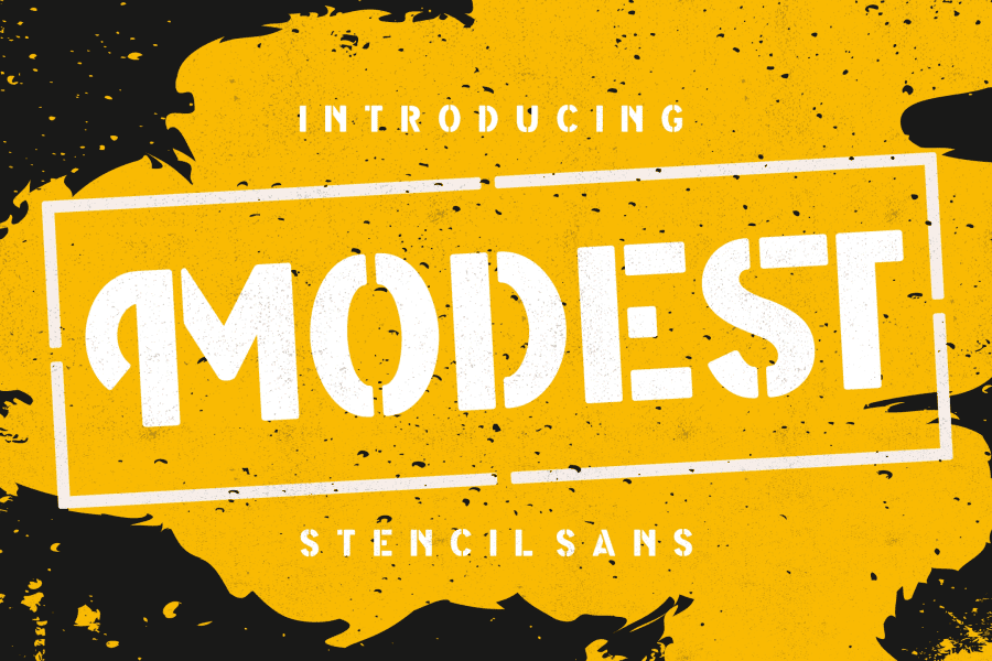 Modest Font · 1001 Fonts