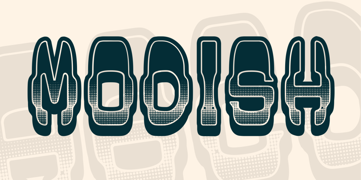 Modish Font Family · 1001 Fonts