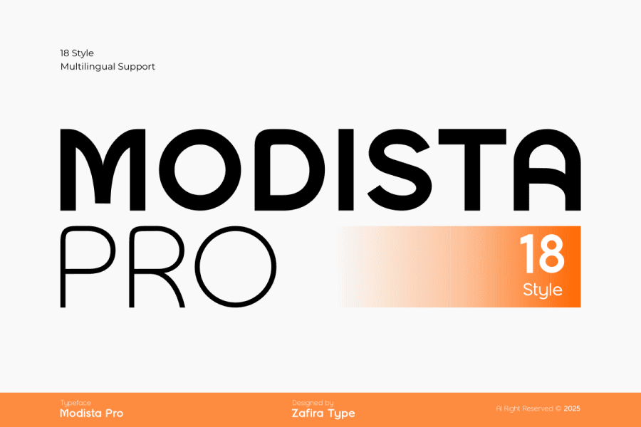 Modista Pro Font Family · 1001 Fonts