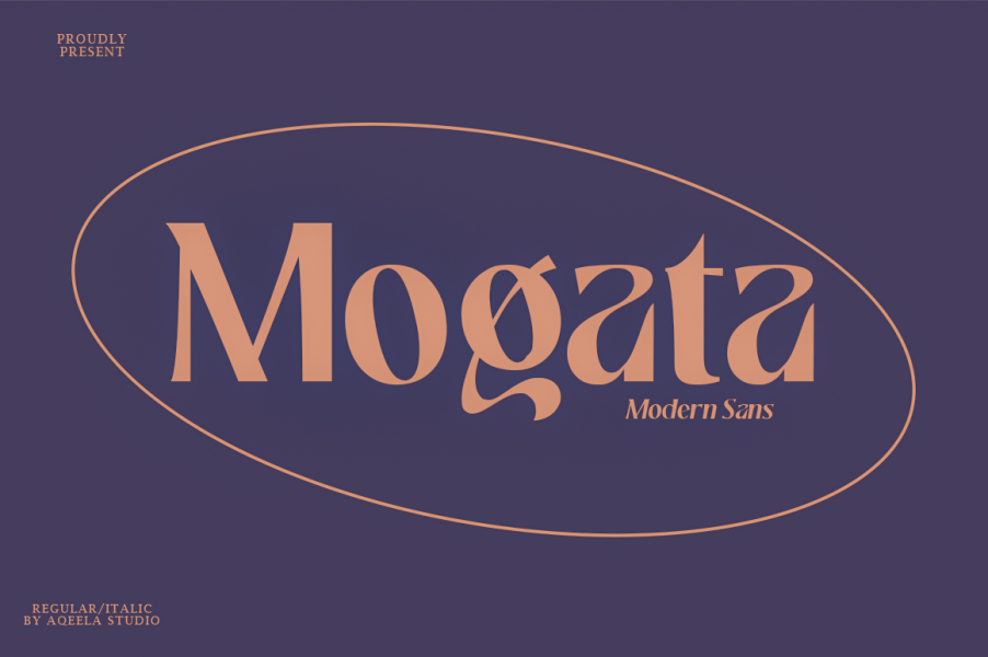 Mogata Font Family · 1001 Fonts