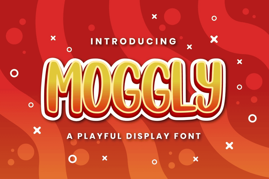 Moggly Font · 1001 Fonts