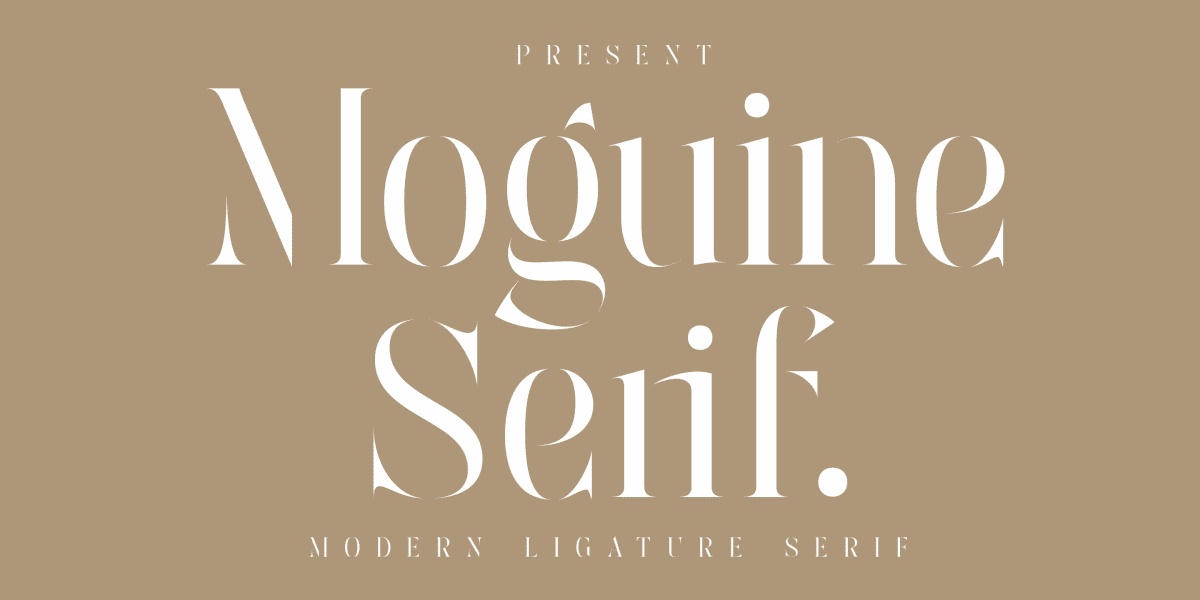 Moguine Serif PERSONAL USE Font Family · 1001 Fonts