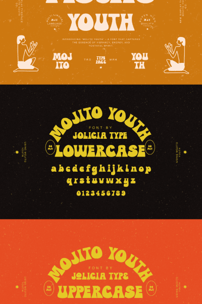 Mojito Youth Font · 1001 Fonts