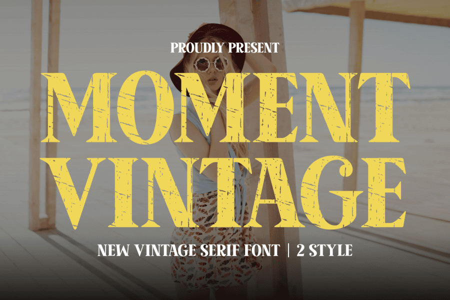 Moment Font Family · 1001 Fonts