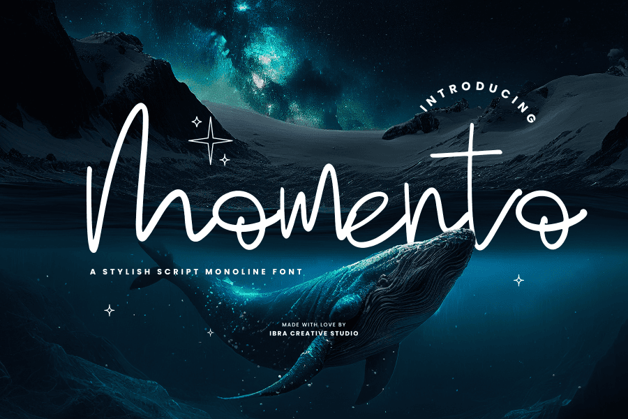 Momento Font · 1001 Fonts