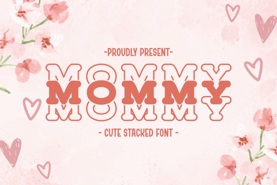 Mommy Font · 1001 Fonts