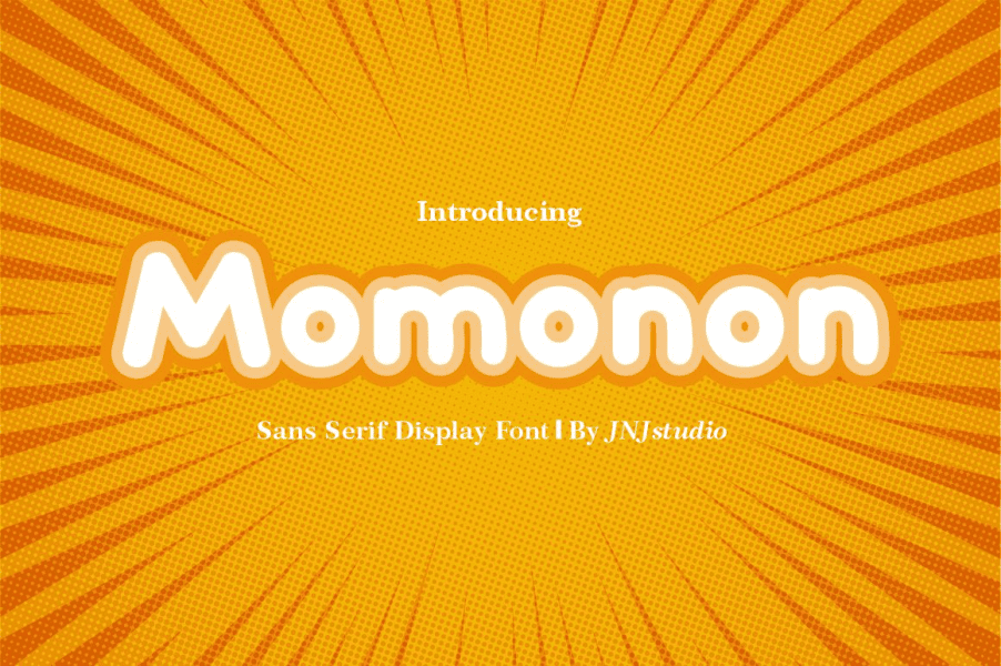 Momonon Font · 1001 Fonts