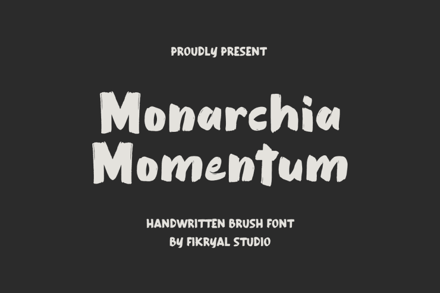 Monarchia Momentum Font · 1001 Fonts