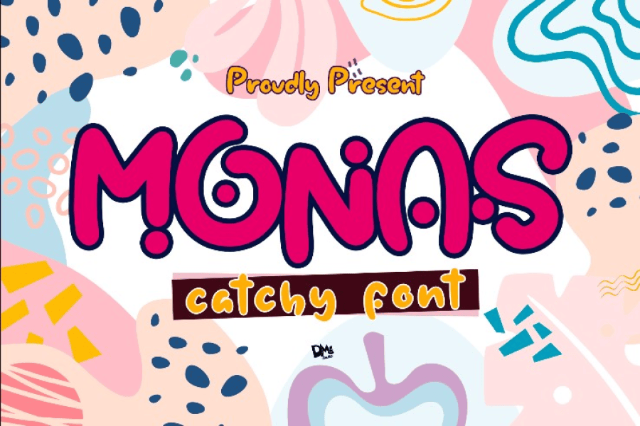 Monas Regular Font · 1001 Fonts