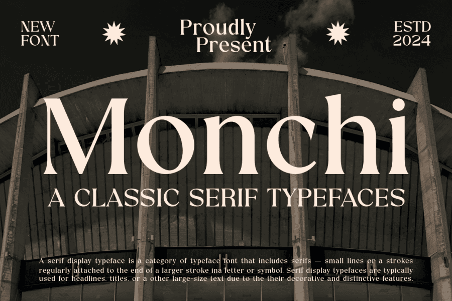 MONCHI Font · 1001 Fonts