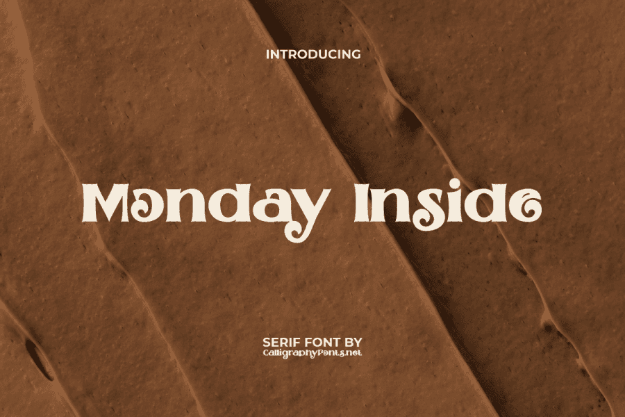 Monday Inside Demo Font · 1001 Fonts