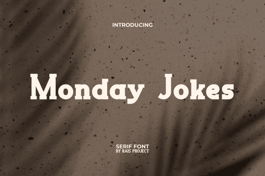 Monday Jokes Demo Font · 1001 Fonts
