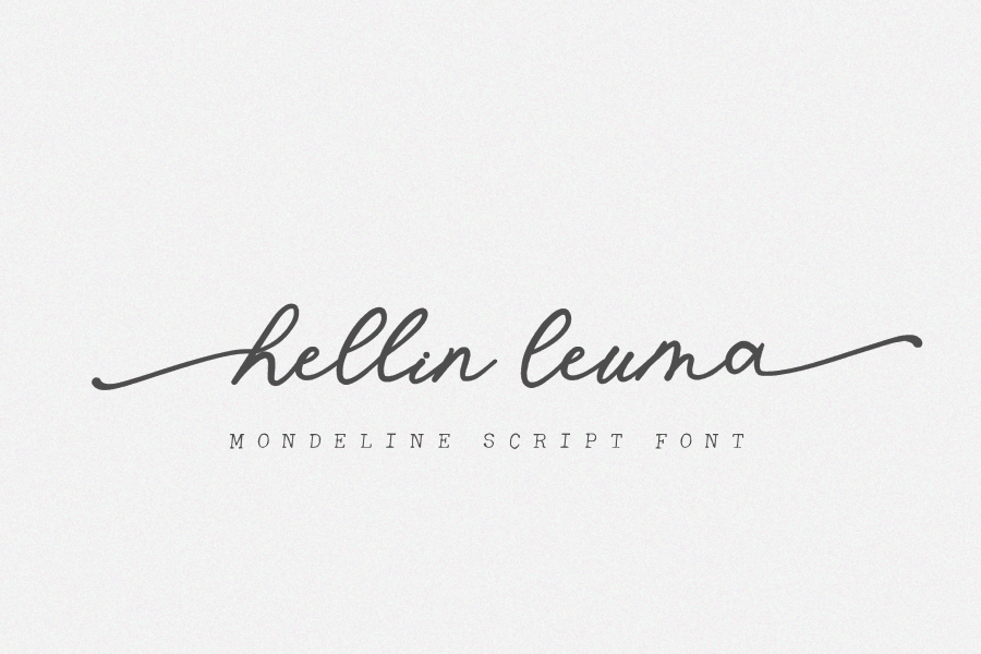 Mondeline Font · 1001 Fonts