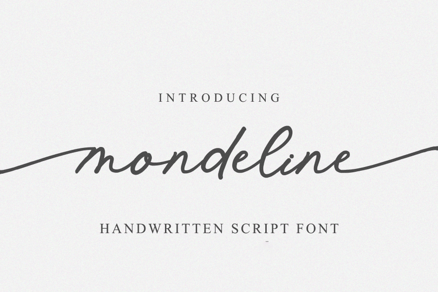 Mondeline Font · 1001 Fonts