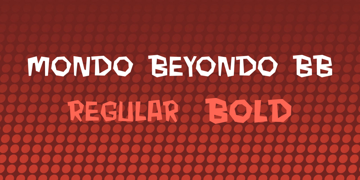 Mondo Beyondo BB Font Family · 1001 Fonts