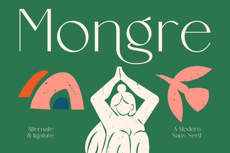 Mongre Font · 1001 Fonts