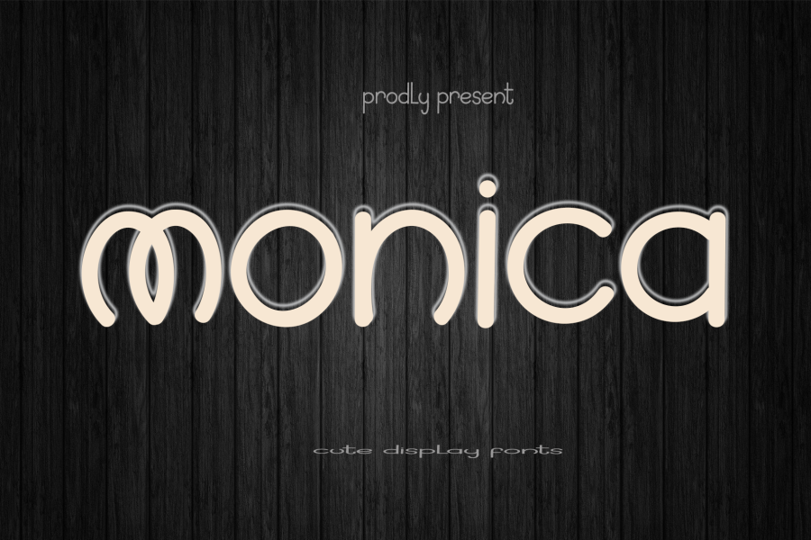 Monica Font · 1001 Fonts