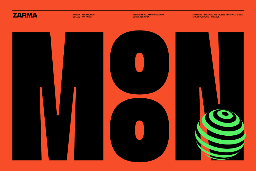 Monigue DEMO Font · 1001 Fonts