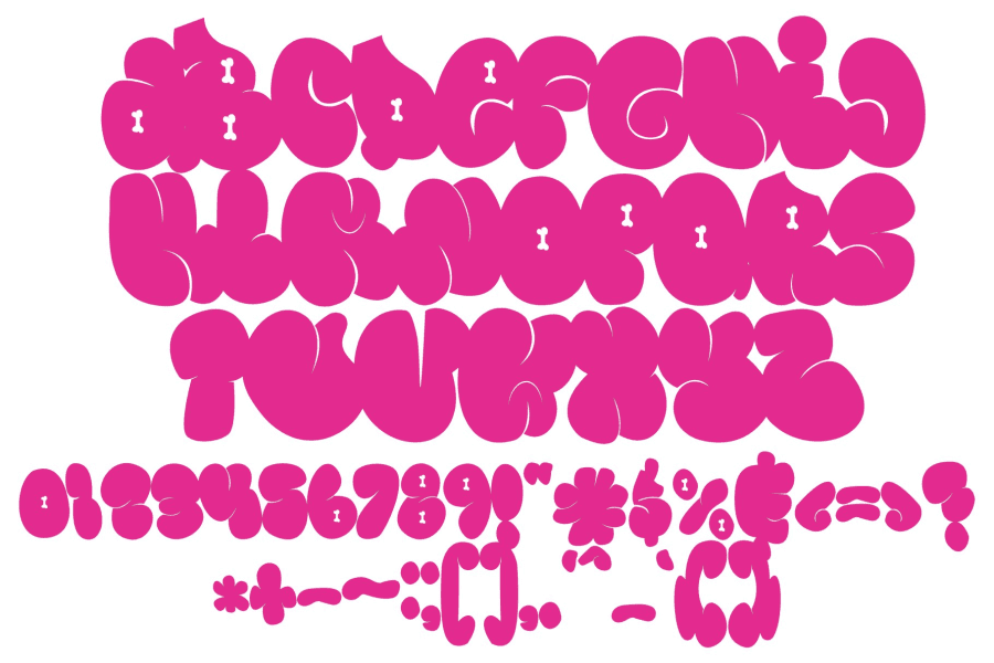 Monk Bones Font · 1001 Fonts