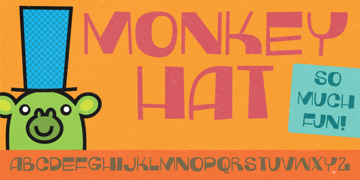 10 Free Monkey Fonts · 1001 Fonts
