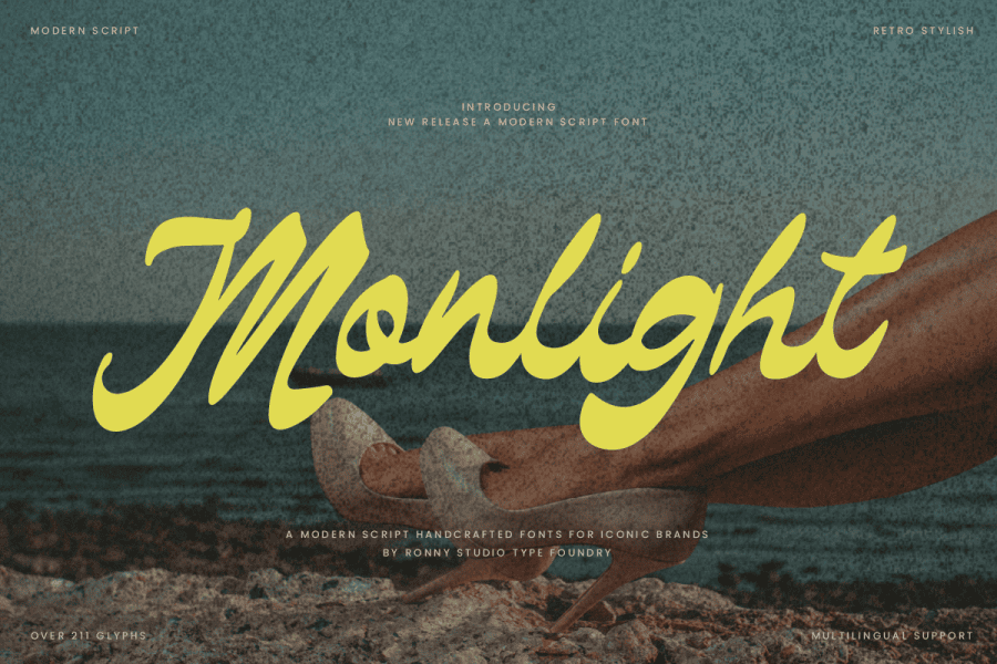 Monlight DEMO Font · 1001 Fonts