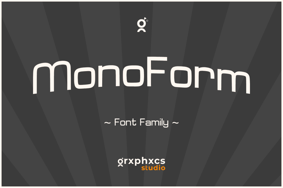 Monoform Font Family · 1001 Fonts
