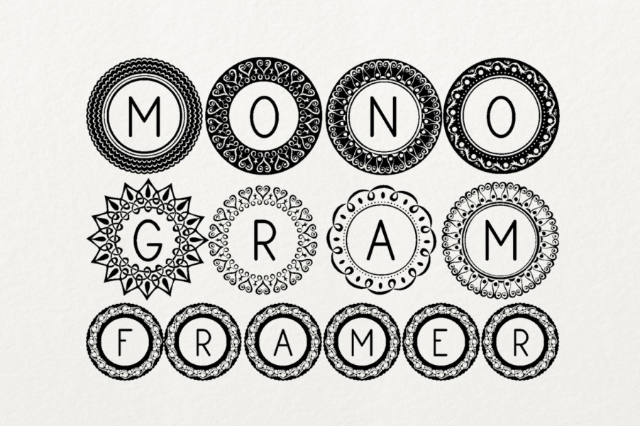 Monogram Framer Font · 1001 Fonts