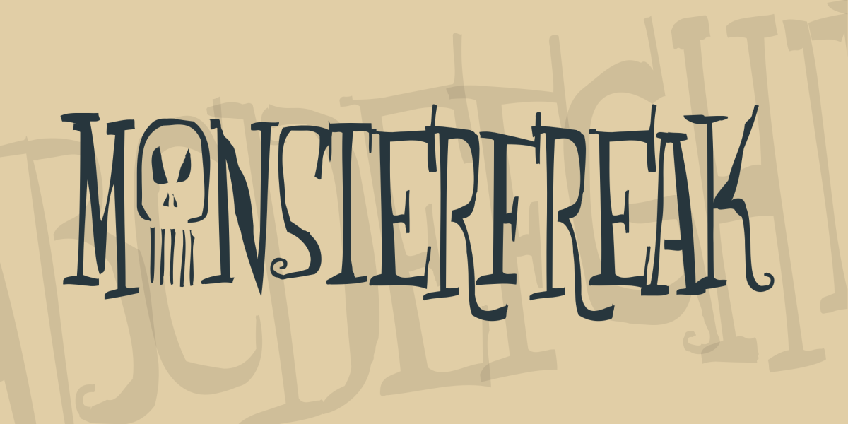 Monsterfreak Font · 1001 Fonts