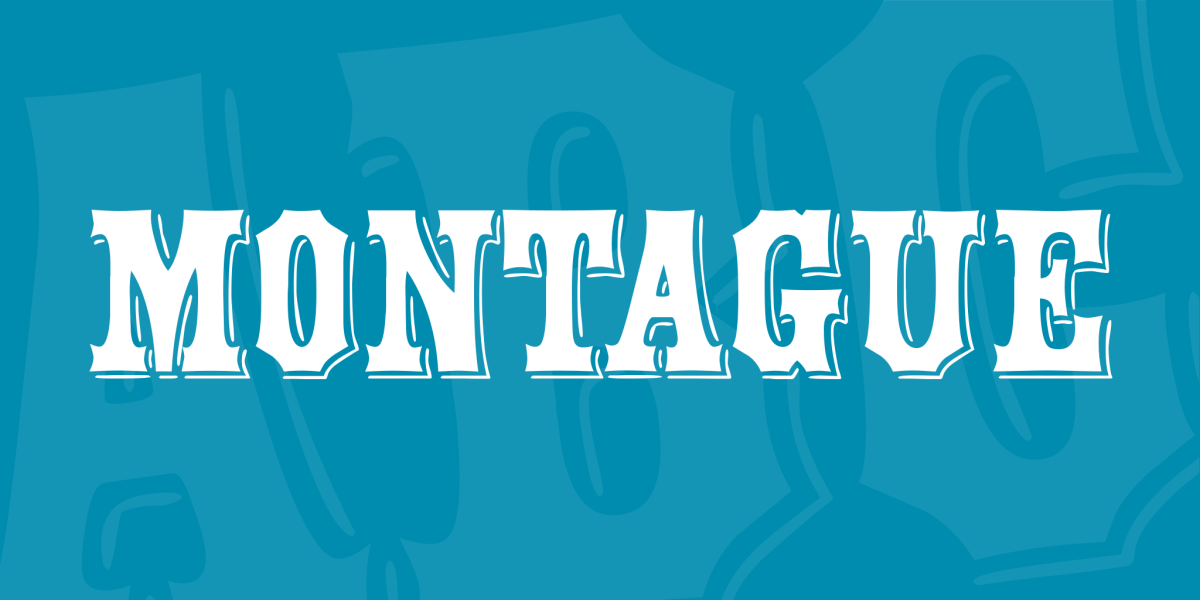 Montague Font · 1001 Fonts