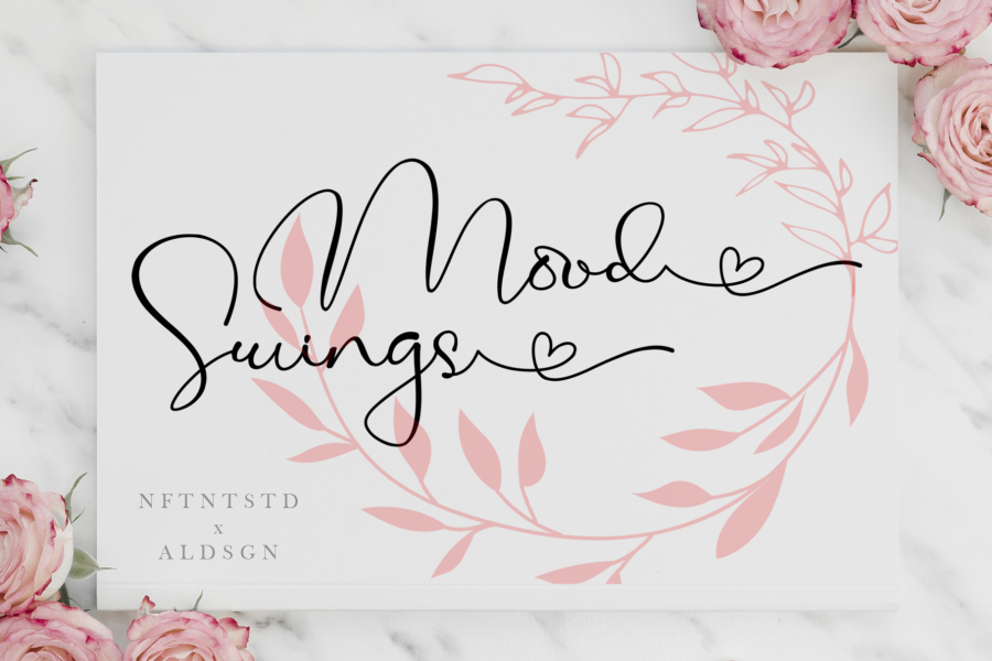 Mood Swings Font Family · 1001 Fonts