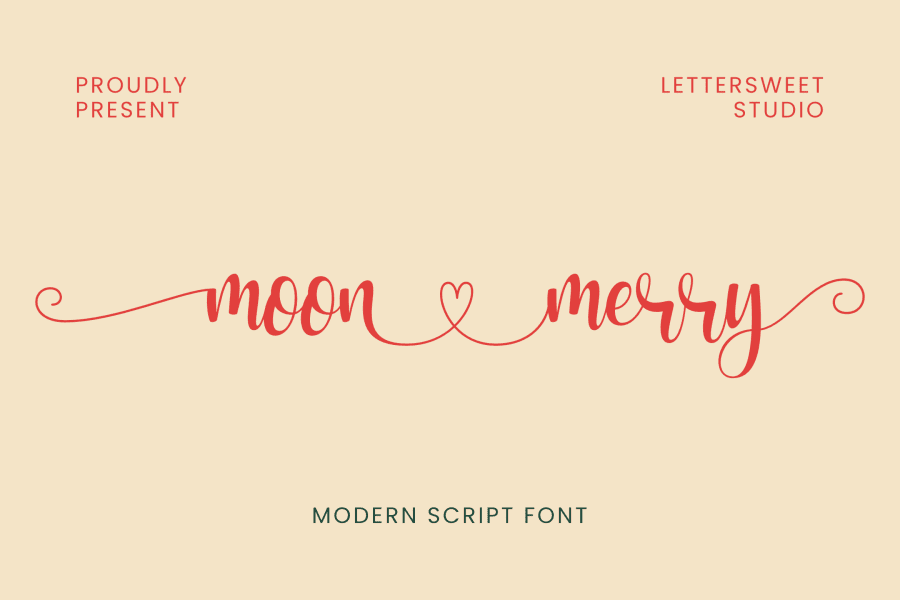 Moon Merry Font · 1001 Fonts