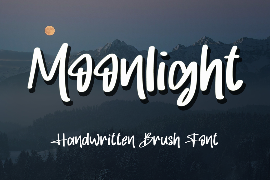 Moonlight Font · 1001 Fonts
