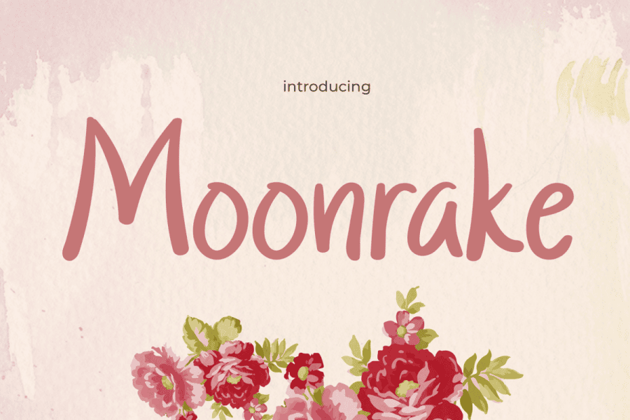 Moonrake Font · 1001 Fonts