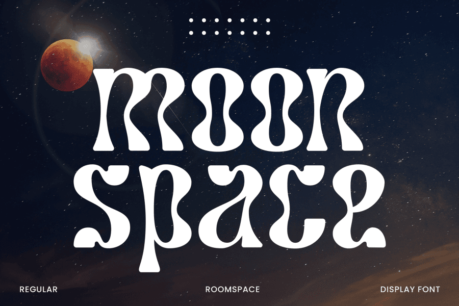 Moonspace Font · 1001 Fonts