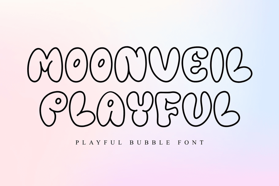 Moonveil Playful Font · 1001 Fonts