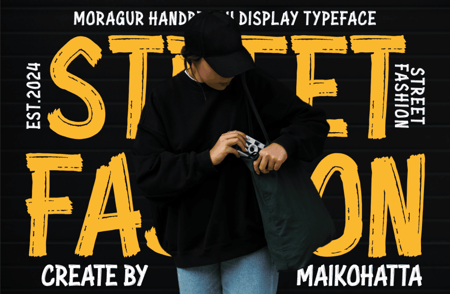 MORAGUR Font · 1001 Fonts