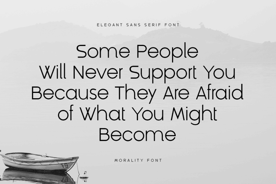 Morality Font · 1001 Fonts