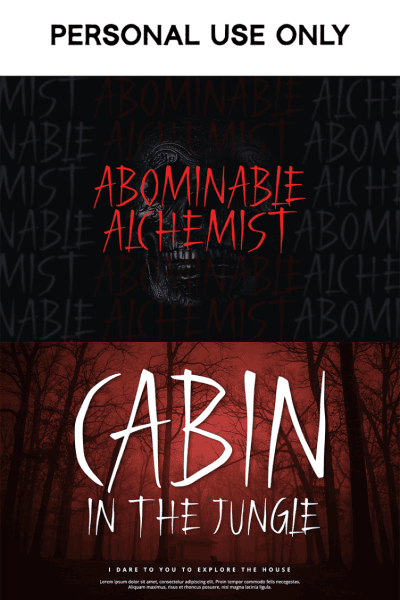 Morbid Night Free Font · 1001 Fonts