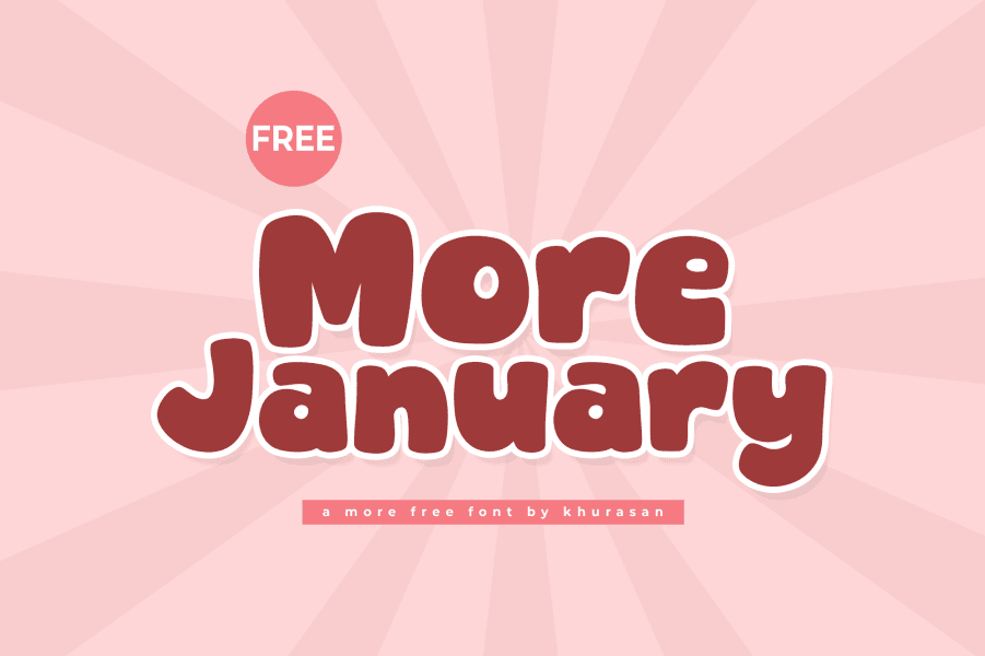 More January Font · 1001 Fonts