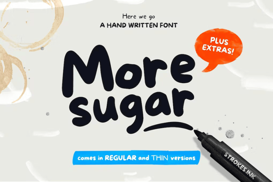 More Sugar Font Family · 1001 Fonts