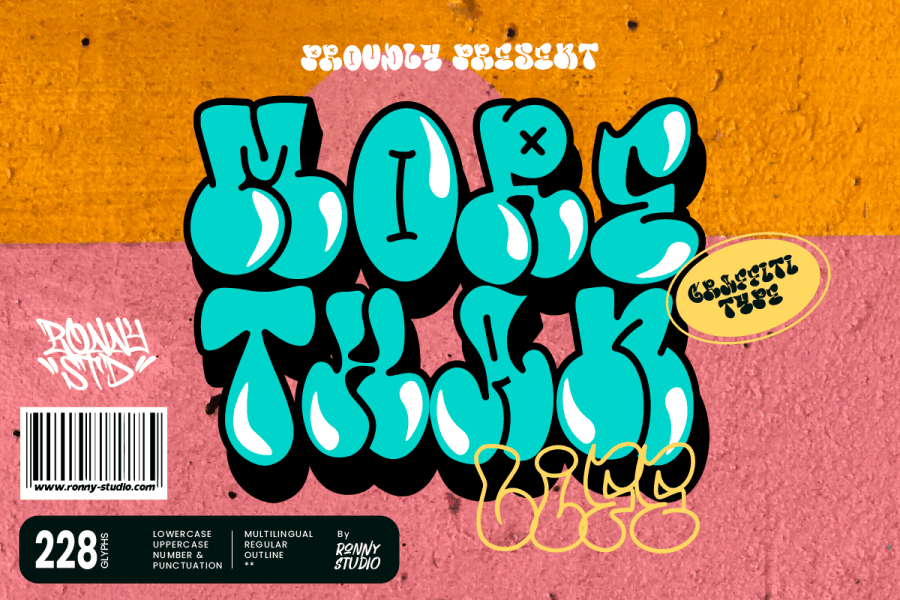 More Than Life Font · 1001 Fonts
