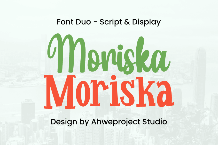 Moriska Demo Font · 1001 Fonts