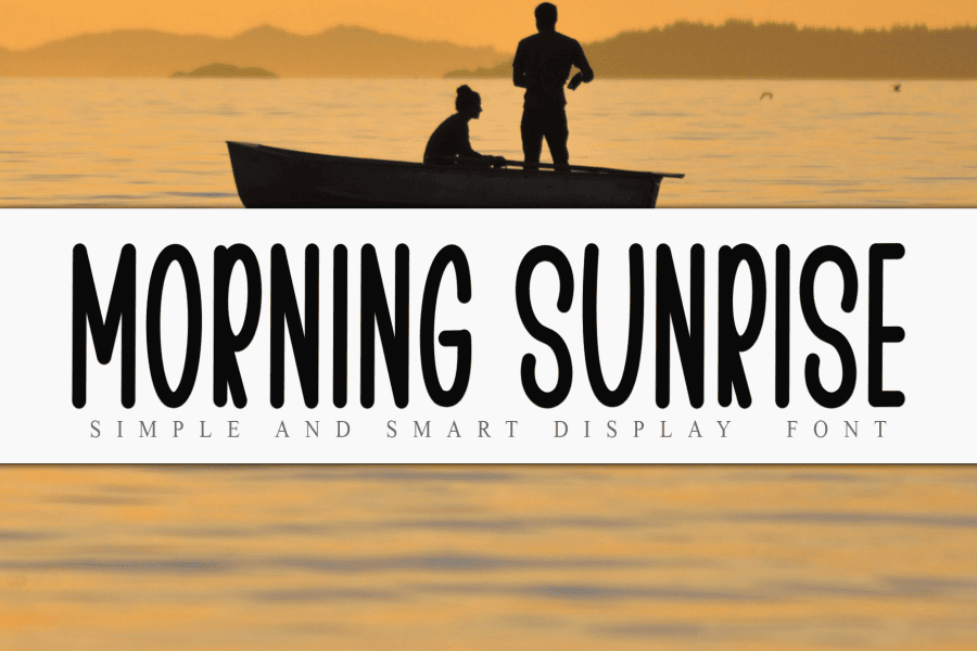 MORNING SUNRISE Font · 1001 Fonts