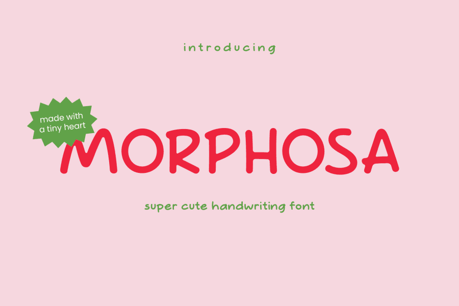 Morphosa Font · 1001 Fonts