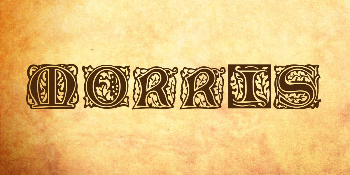 Morris Font · 1001 Fonts