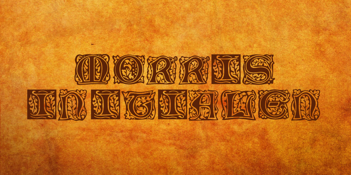 Morris Initialen Font · 1001 Fonts